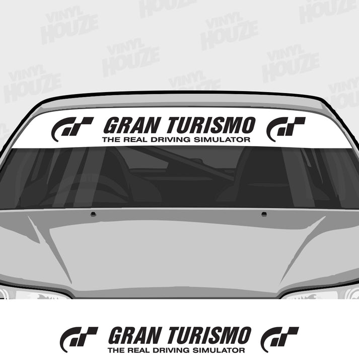 Gran Turismo Sunvisor Windshield Banner – VINYL HOUZE